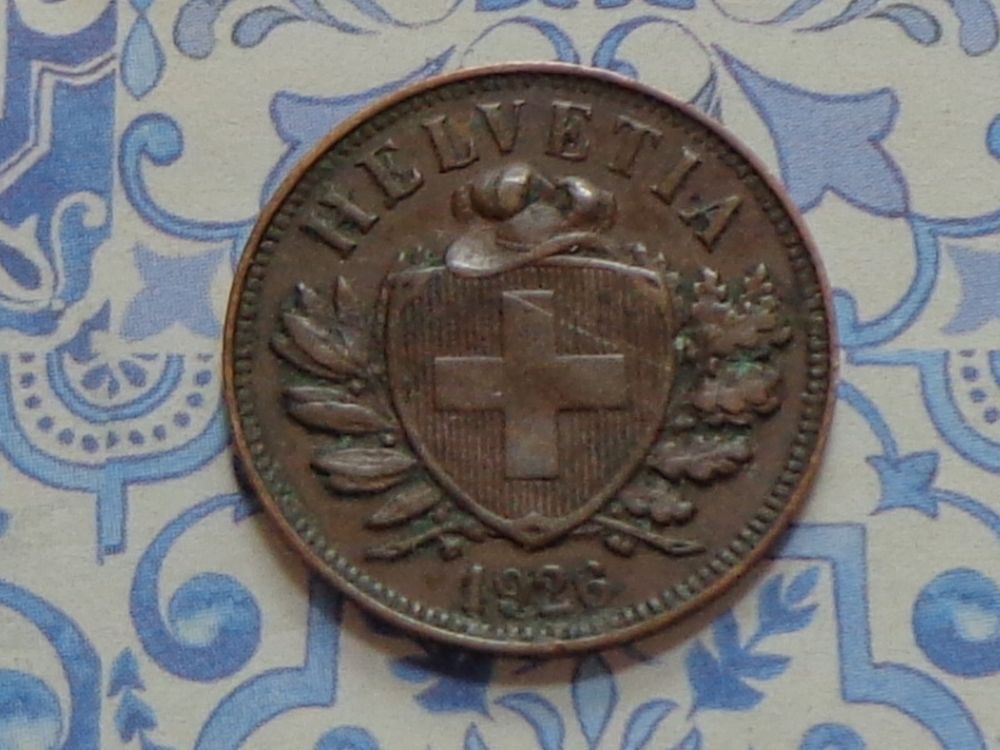 2 cts 1926 belle pièce - Rare (Gebraucht) in Pully für CHF 18 – mit Lieferung auf Ricardo kaufen