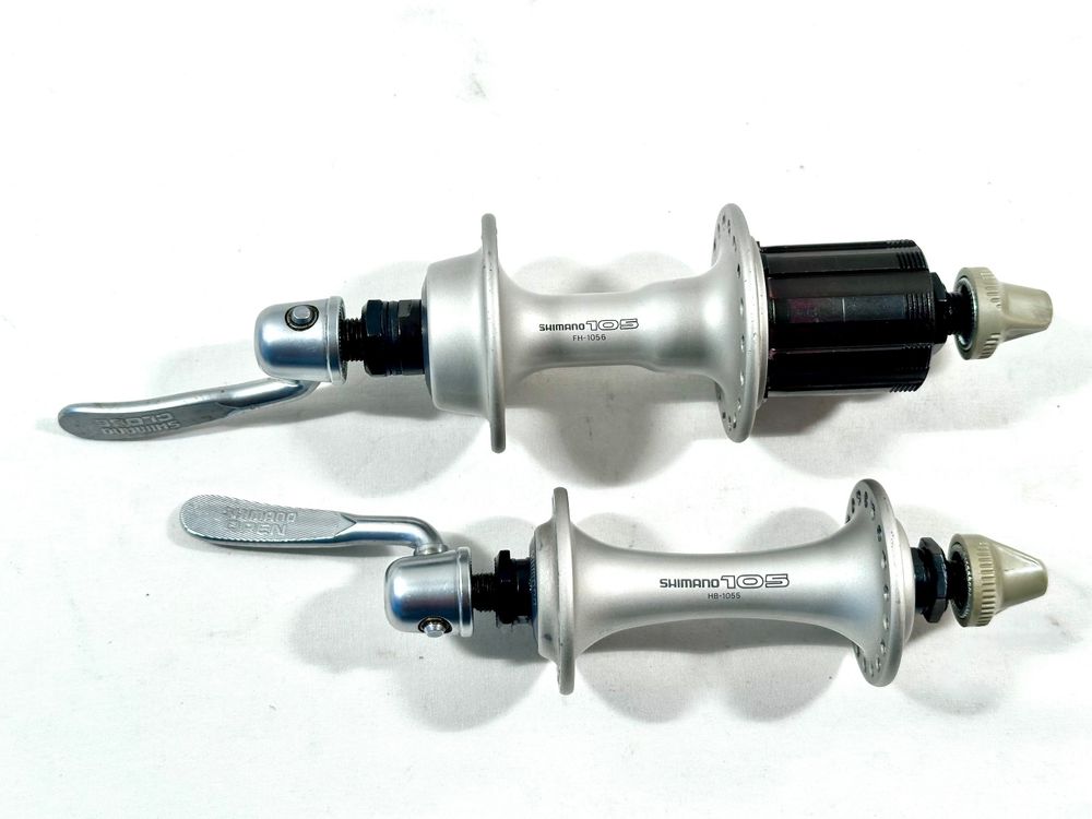 Shimano 105 HB-1055 FH-1056 Hub Naben Set 36H 8speed NOS (Gebraucht) in ...