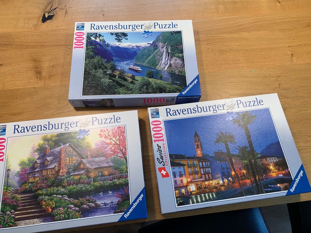 Ravensburger Puzzles 1000 Teile | Kaufen auf Ricardo