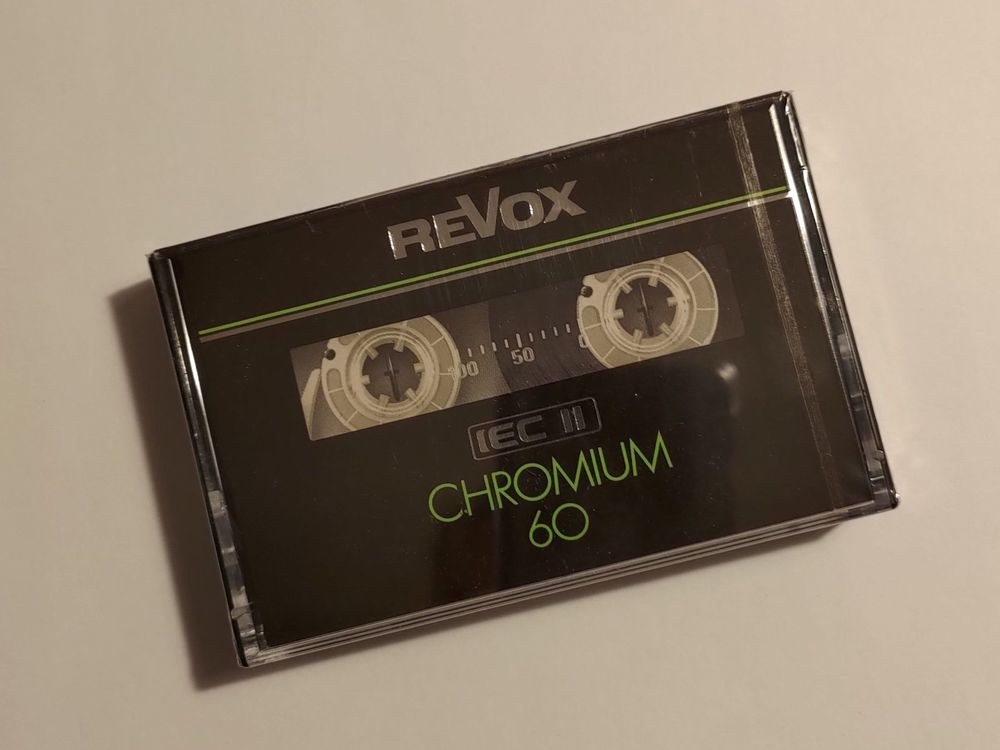 REVOX CASSETTE TAPE CHROMIUM 60 | Kaufen auf Ricardo