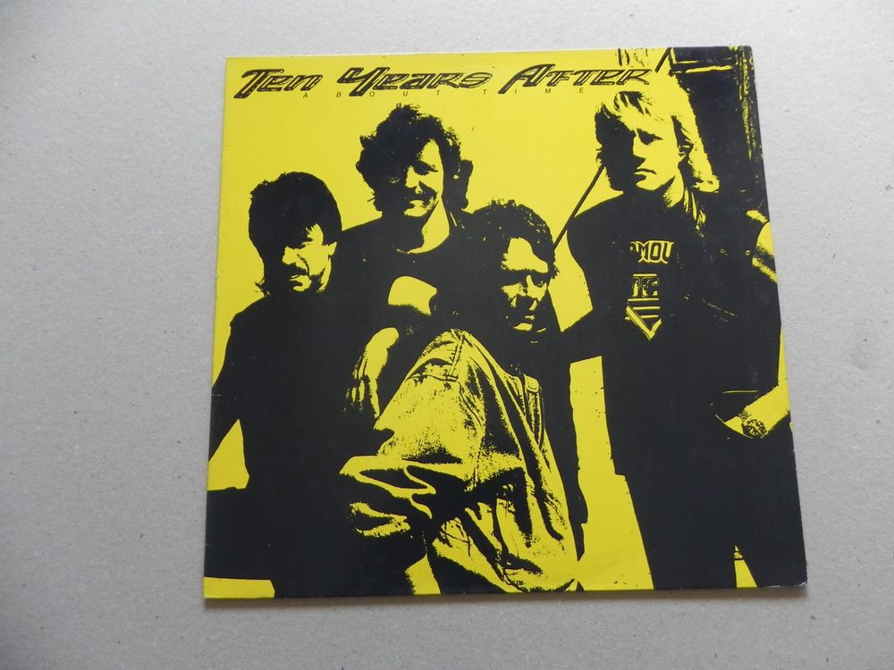 LP brit. Blues Rock Band Ten Years After 1989 About Time | Kaufen auf Ricardo