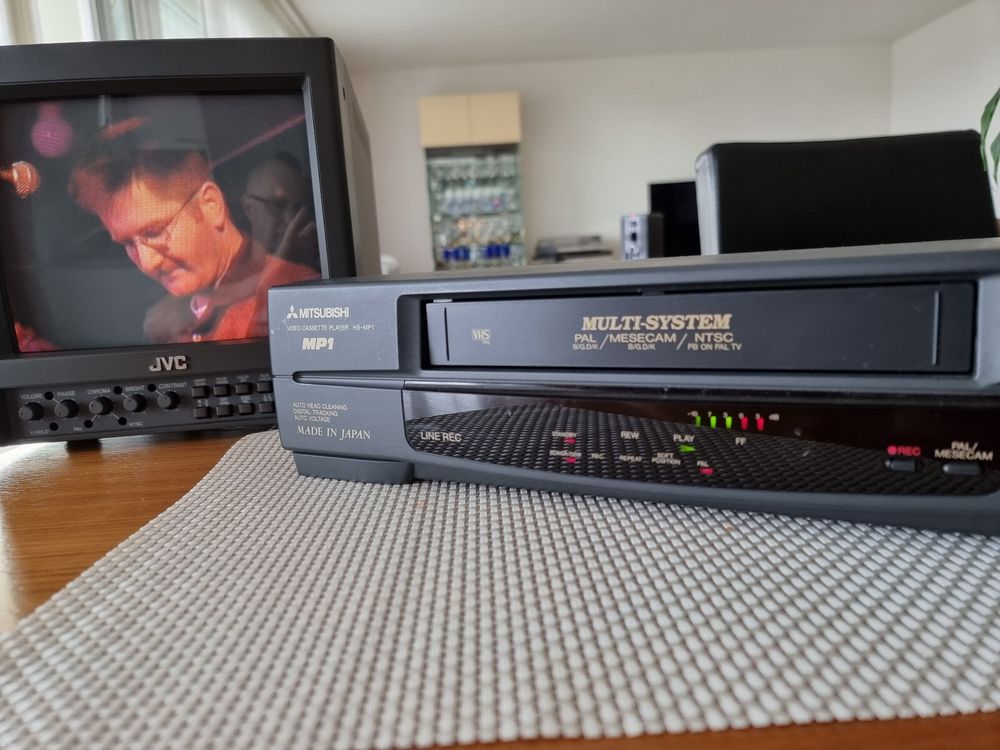 Multinorm VHS Rekorder Mitsubishi MS-MP1/PAL/MESECAM/NTSC (Gebraucht) in Widen für CHF 84 – mit ...