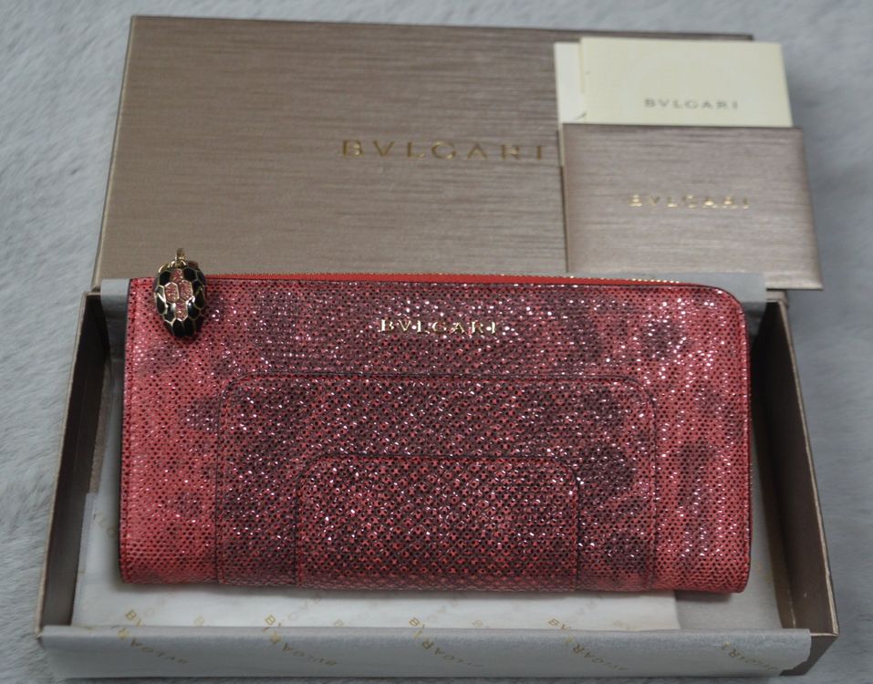Bvlgari / Bulgari Serpenti Forever Wallet Portefeuille (Neu und ...