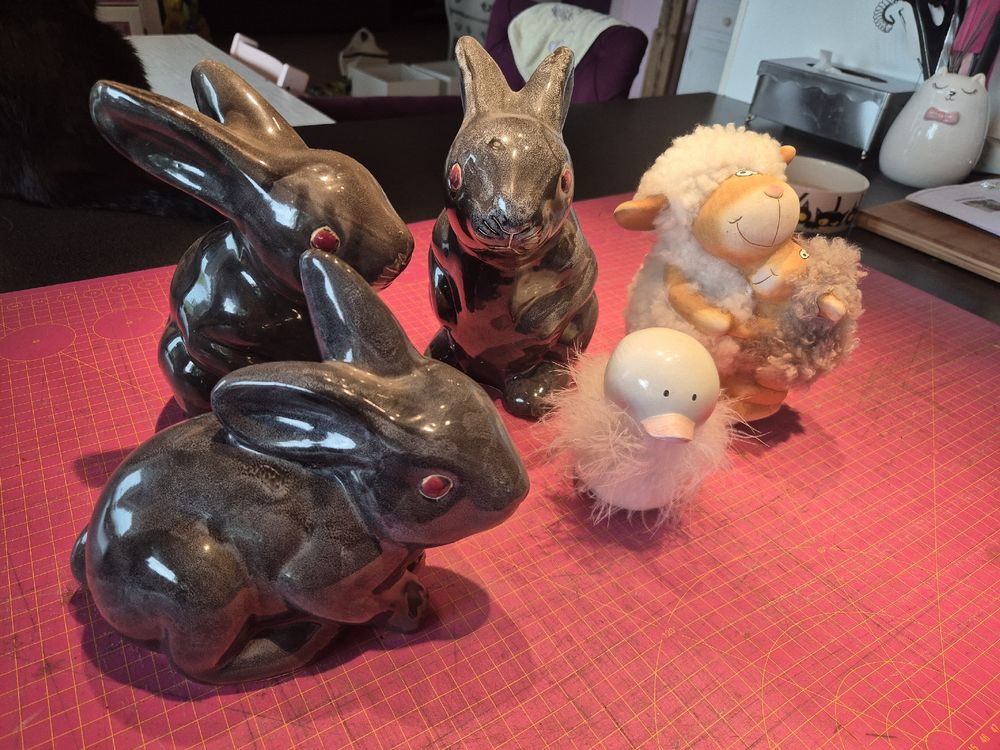 Deko Paket Hasen, Ente, Schaf (Gebraucht) in Wynigen für CHF 7 – mit Lieferung auf Ricardo kaufen