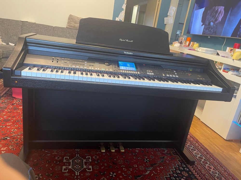 Digitale Piano -Technics Model SX-PR603 - Made Japan (Gebraucht) in ...