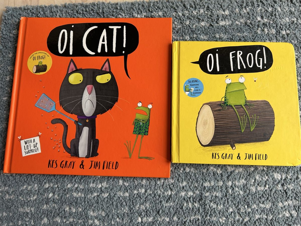 Oi Cat! and Oi Frog! 2 books, Kes Gray & Jim Field! (Gebraucht) in ...