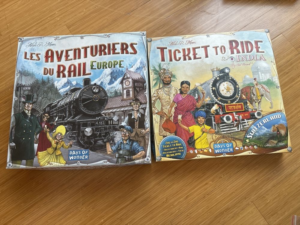 Jeu de société - Ticket to Ride Europe + extension Suisse | Kaufen auf ...