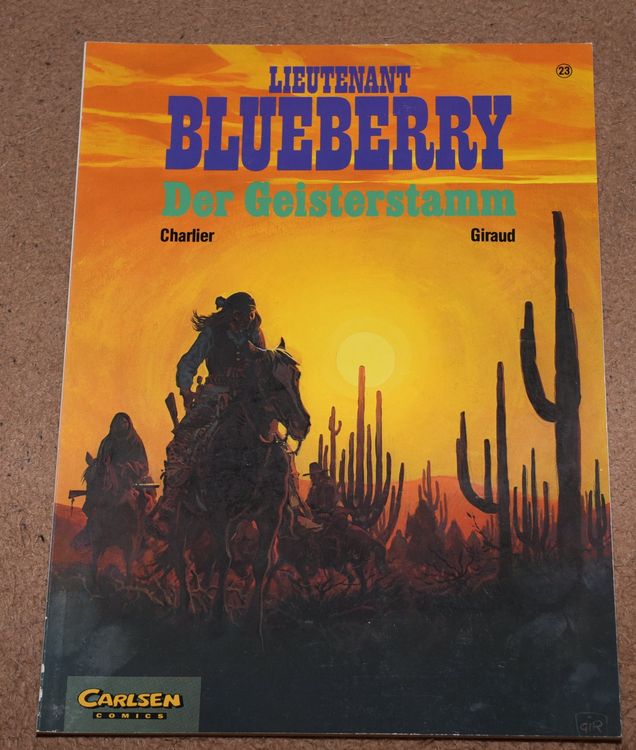 LEUTNANT BLUEBERRY...Nr. 23...Carlsen Comics.1. Auflage 1992 (Gebraucht ...