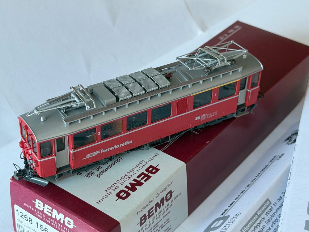 PIROVINO BEMO 1268 156 H0m: RhB ABe 4/4 36 (Neu und originalverpackt ...