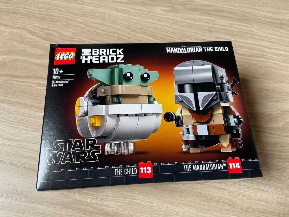 Lego Brick Headz 75317 Der Mandalorianer und das Kind (Neu und ...