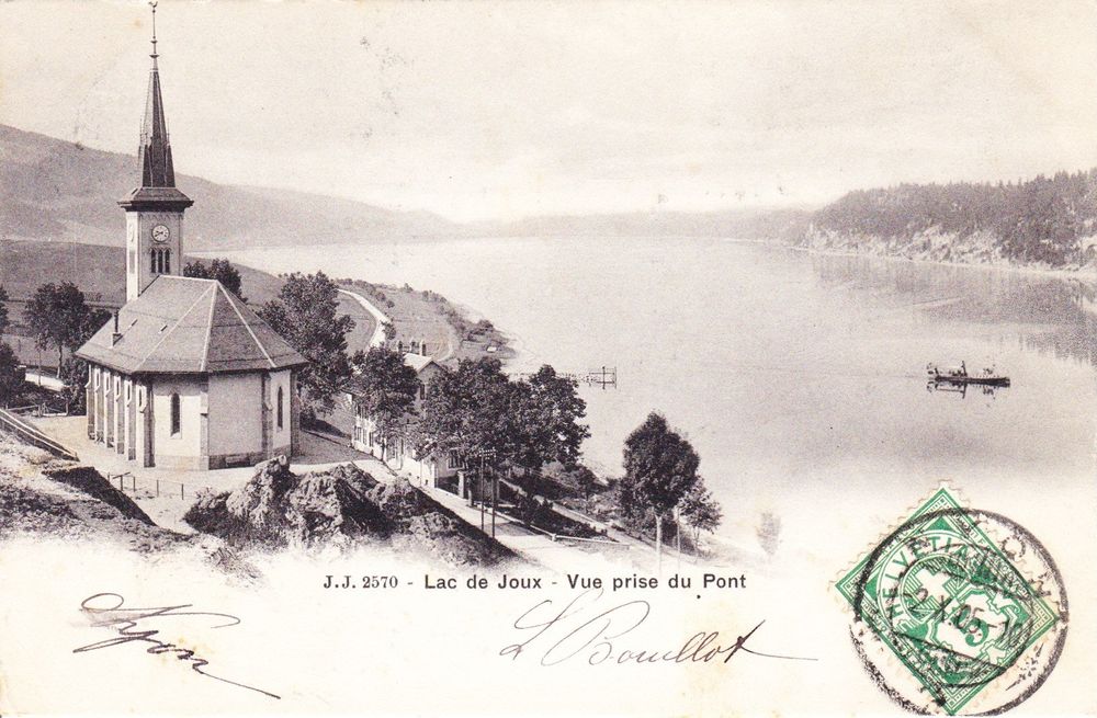 Lac de Joux - Vue prise du Pont (Gebraucht) in Melano für CHF 2 – mit Lieferung auf Ricardo kaufen