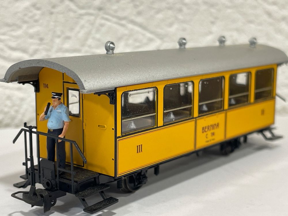 Bemo 3238 164 RhB C 114 La Bucunada Nostalgie-Zweiachser H0m (Neu (gemäss Beschreibung)) in ...