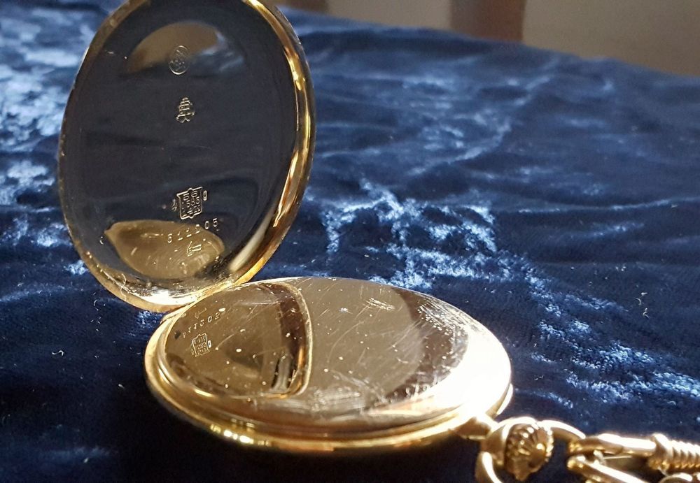 Vintage Borel fils & Cie Taschenuhr Gold (Gebraucht) in für CHF 389 ...