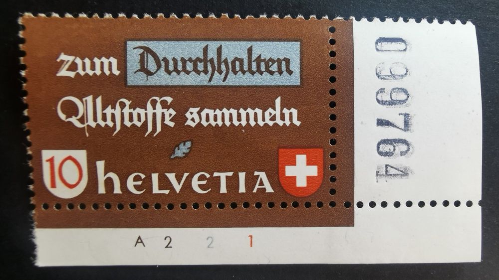 SR7 Timbre Suisse Non Oblitere 19xx (Gebraucht) in Cousset für CHF 0.65 – mit Lieferung auf ...