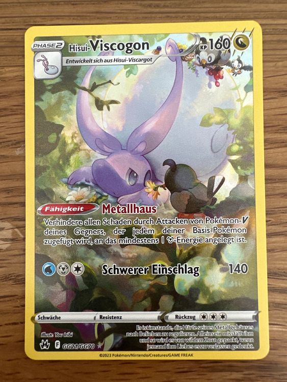 Hisui- Viscogon GG21/GG70 Zenit der Könige | Kaufen auf Ricardo