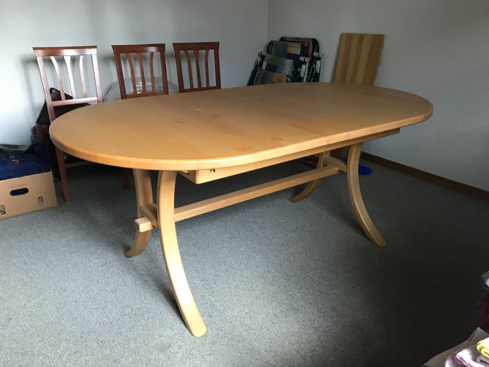 Esstisch, massiver Holztisch | Kaufen auf Ricardo