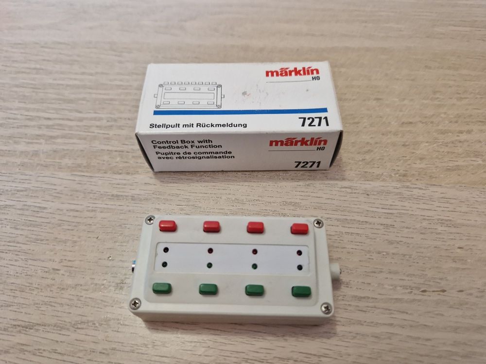 Märklin 7271 Stellpult mit Rückmeldung | Kaufen auf Ricardo