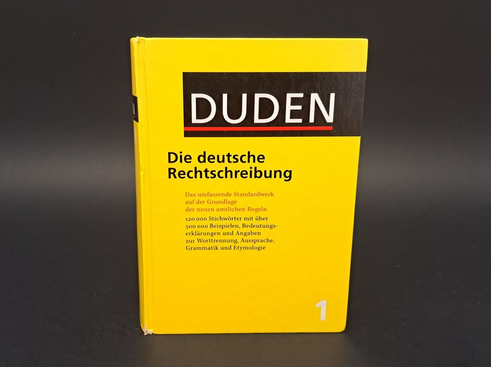 BUCH Duden - Die deutsche Rechtschreibung, 22. Auflage, 2000 (Gebraucht ...