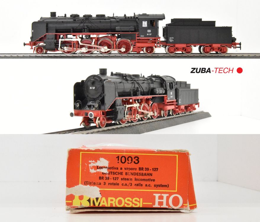 Rivarossi 1093 Dampflok BR 39 der DB, H0 WS Analog, mit OVP (Gebraucht ...