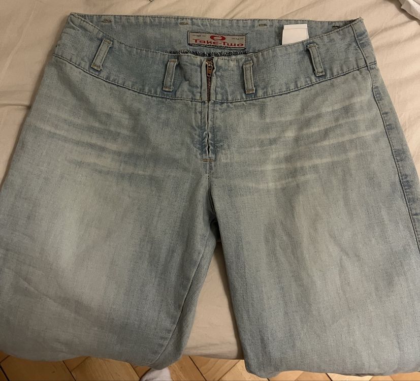 y2k low waist/tiefe Take Two Jeans, Schlaghose/ flare (Gebraucht) in ...