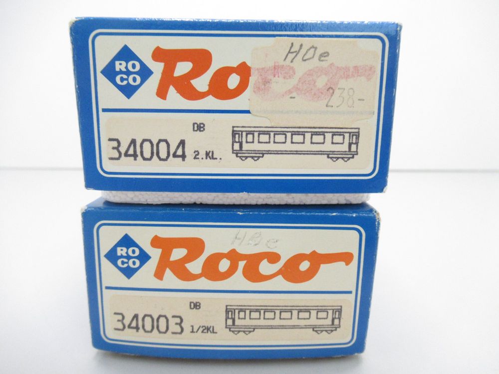 Roco 34003 + 34004 ÖBB Personenwagen DC H0e | Kaufen auf Ricardo