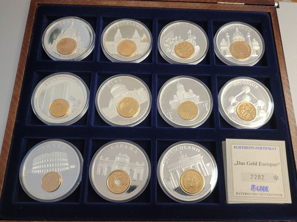 Euro Collection mit 11 Medaillen Das Geld Europas | Kaufen auf Ricardo