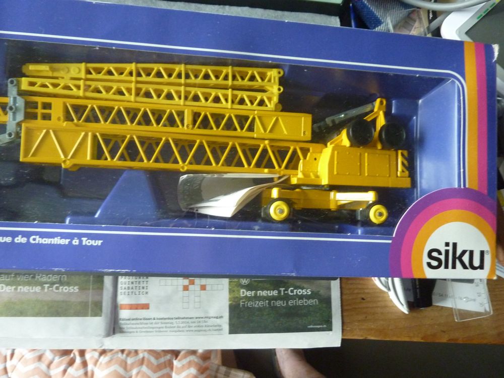 SIKU ART-NR.4011.TURMDREHKRAN 1:55 AUS METALL IM ORIG.KARTON | Kaufen ...