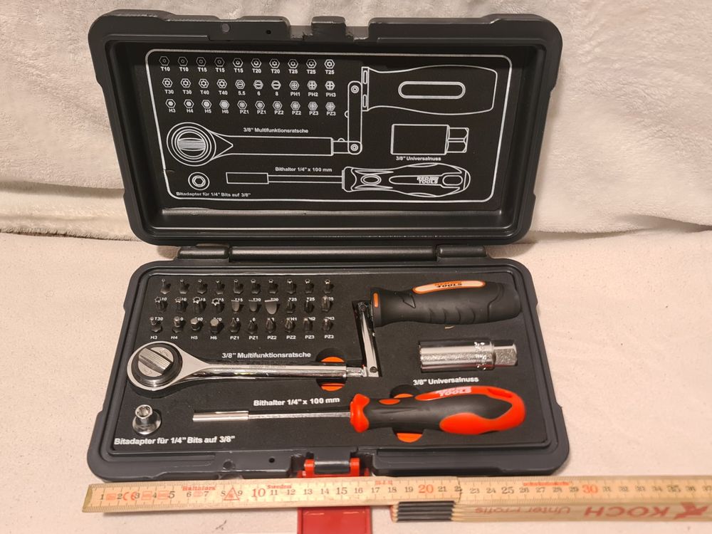 Ratsche Set, Werkzeug Set, Werkstatt, Red Tools, Neu ab 1.- | Kaufen ...