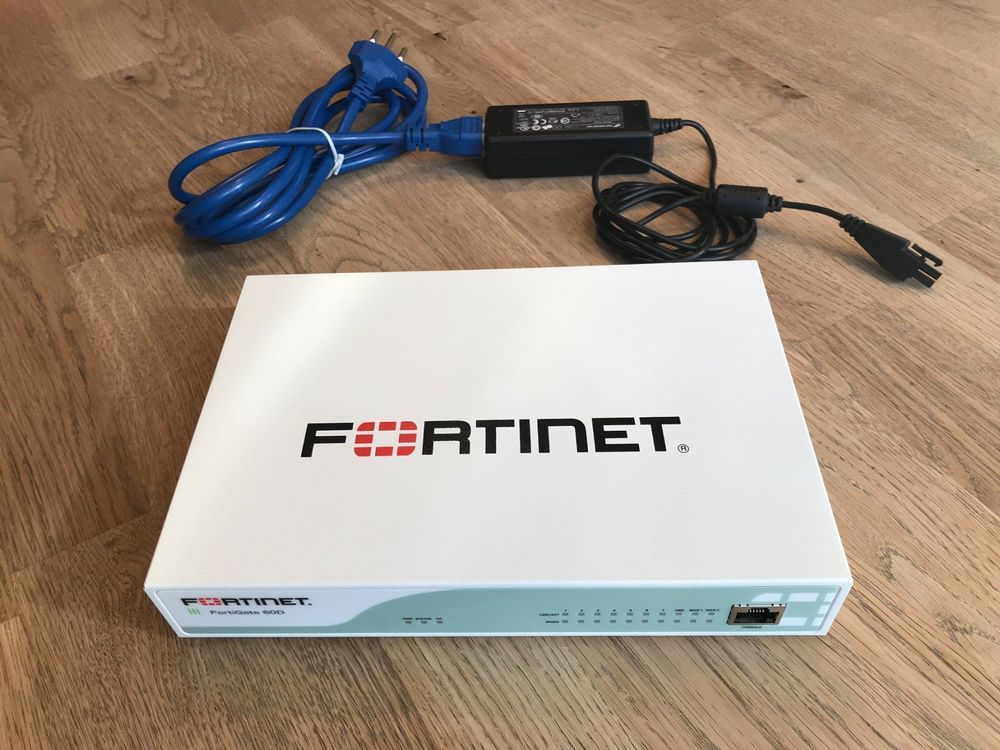 Fortinet FortiGate 60D Firewall (factory reset) | Kaufen auf Ricardo