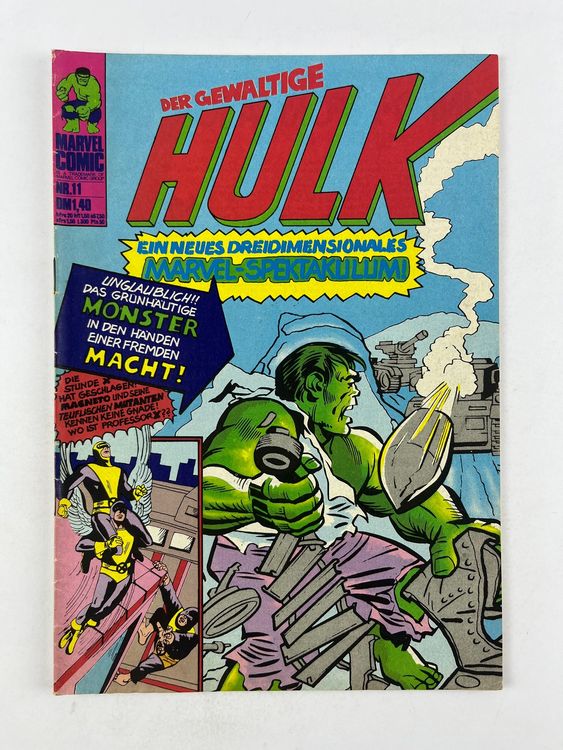 Comic Marvel Hulk Nr. 11 Original 1974 | Kaufen auf Ricardo