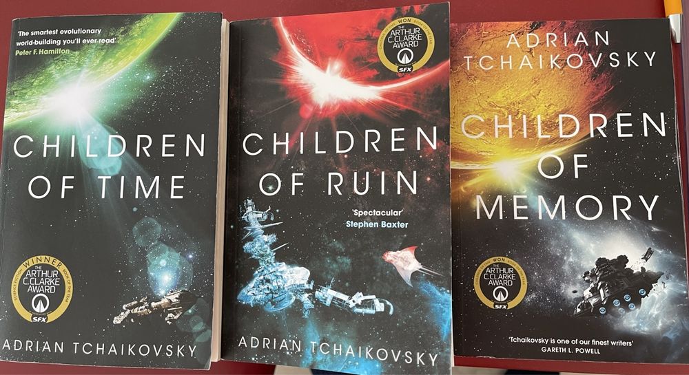 Adrian Tchaikovsky- Children Trilogy | Kaufen auf Ricardo