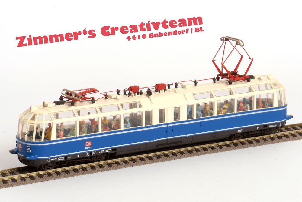 Roco Aussichtstriebwagen BR 491, H0, GS, OVP, Ref. 43527 (Gebraucht) in ...