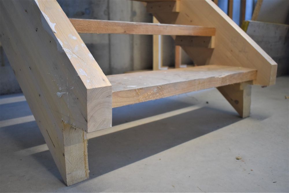 Bautreppe, Holztreppe (Nr. 1) (Gebraucht) in Rehetobel für CHF 11 – nur Abholung auf Ricardo kaufen