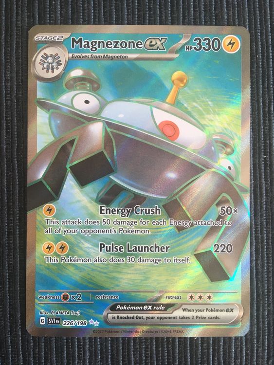 Pokemon Magnezone EX Fullart Scarlet Violet Englisch | Kaufen auf Ricardo