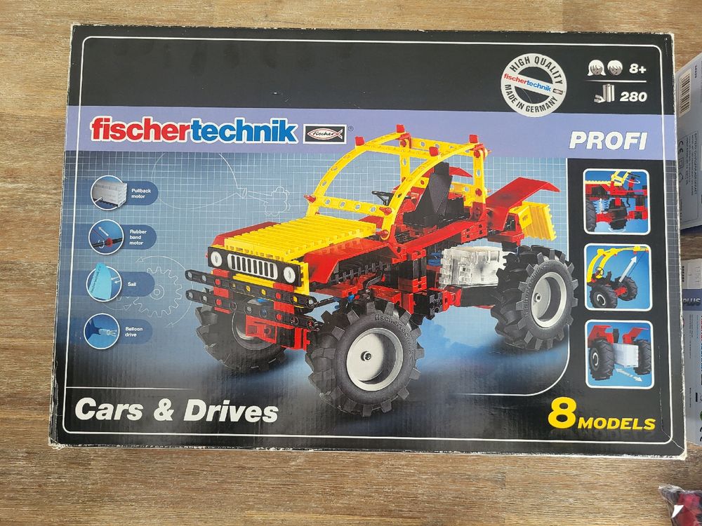 Fischertechnik Profi Cars&Drives, 8 Modelle, komplett (Gebraucht) in ...