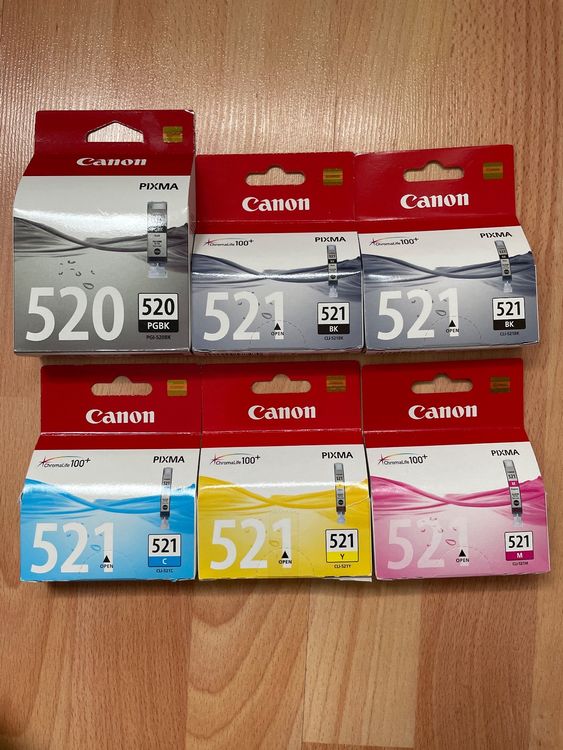 Canon 520 und 521 Patronen | Kaufen auf Ricardo