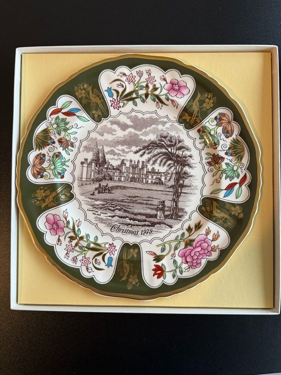 Sammlerstück Teller Porzellan Weihnachten Mason's Ironstone (Gebraucht ...
