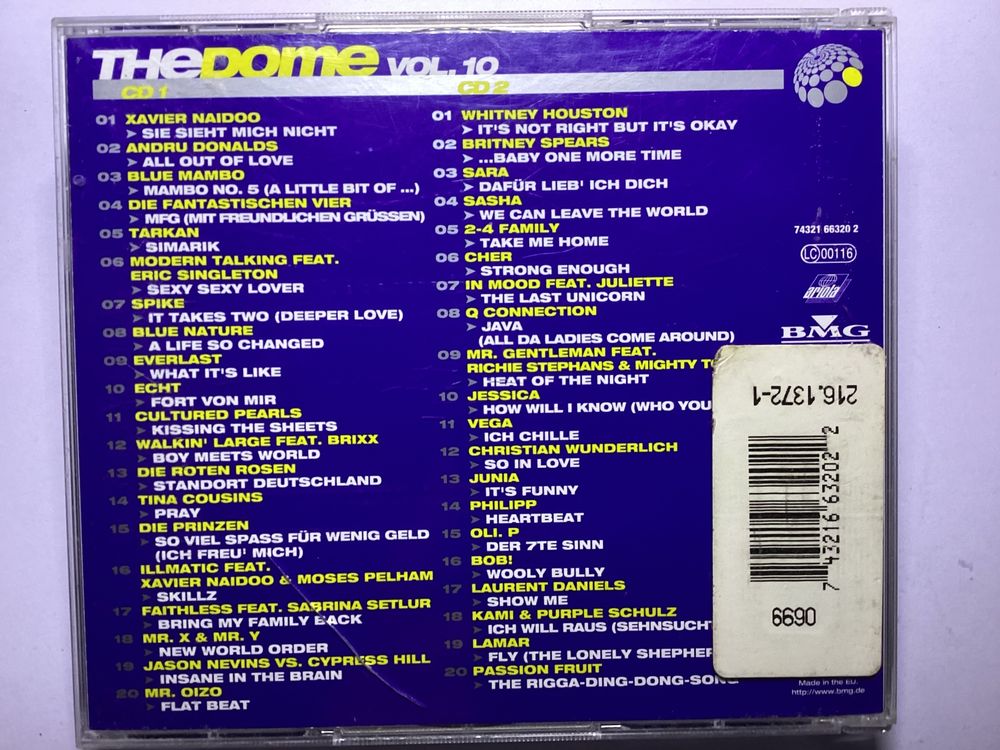 2CD Various – The Dome Vol. 10 (Gebraucht) in Wil AG für CHF 2 – mit Lieferung auf Ricardo kaufen