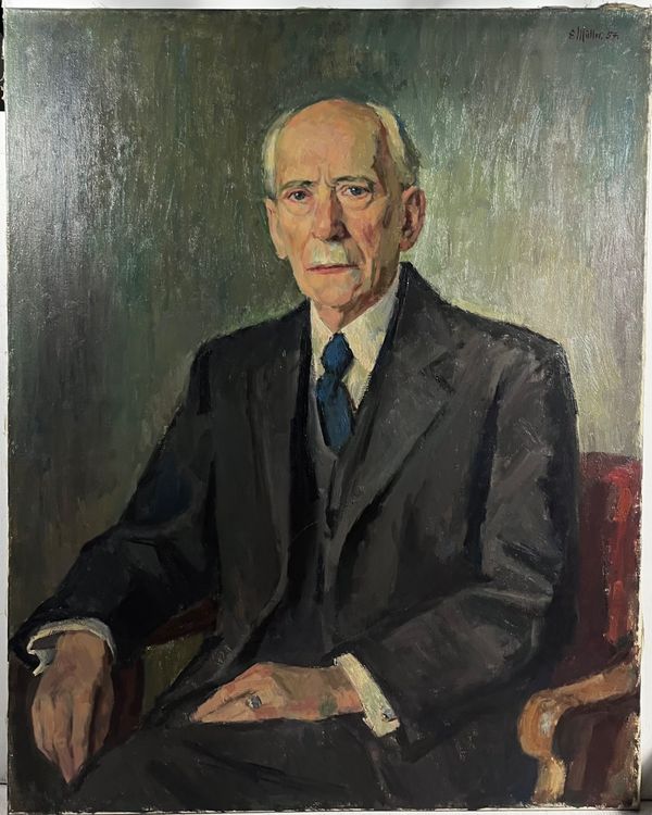 Ernst Müller-Göls (1902-2001) Grosse Porträt Ölgemälde (Gebraucht) in Root für CHF 24 – nur ...