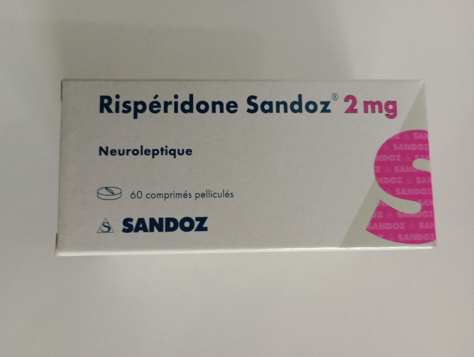 Risperidon Sandoz® 2mg 60 Tabletten 04/2025 (Neu und originalverpackt ...