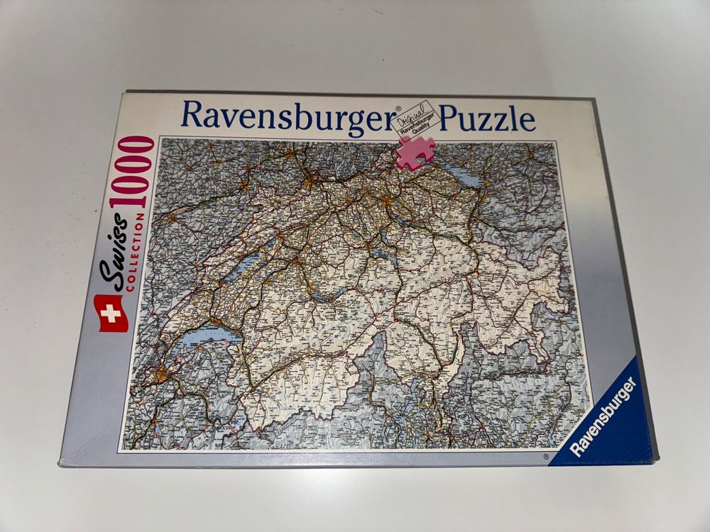 Ravensburger Puzzle Swiss Collection 1000 Teile (Gebraucht) in Grosswangen für CHF 10 – mit ...