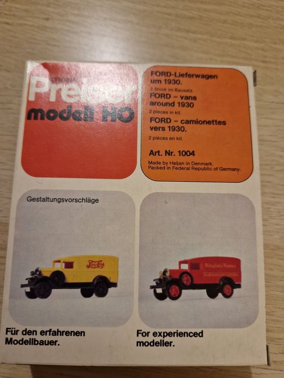 Preiser 1004 Ford-Truck 1930 H0 OVP NEU (Neu und originalverpackt) in ...
