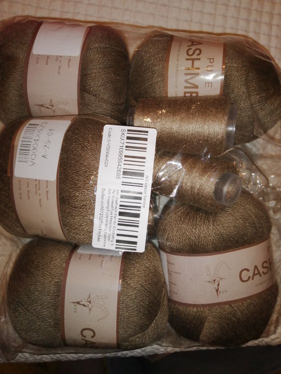 Fil de Cachemire Mongol, 10 pièces (Neu (gemäss Beschreibung)) in Vevey ...