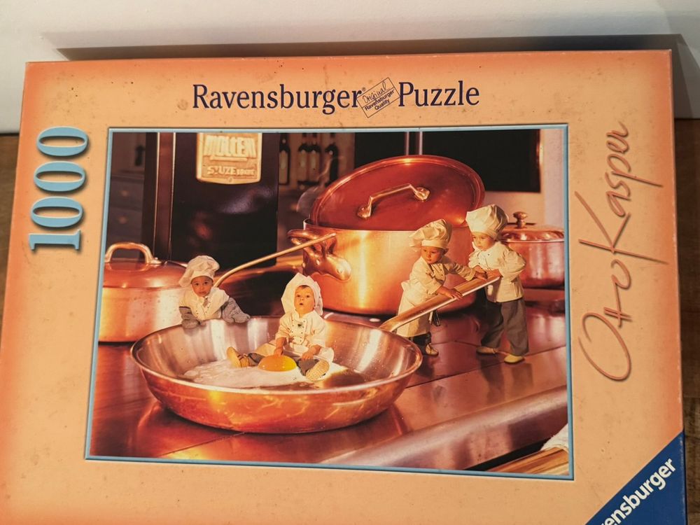 Ravensburger und Trefi Puzzle Sammlung.2 x 1000 und 1 x 1500 (Gebraucht ...