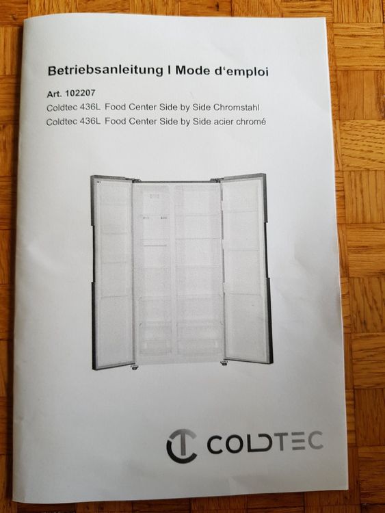 Coldtec Foodcenter Side by Side | Kaufen auf Ricardo