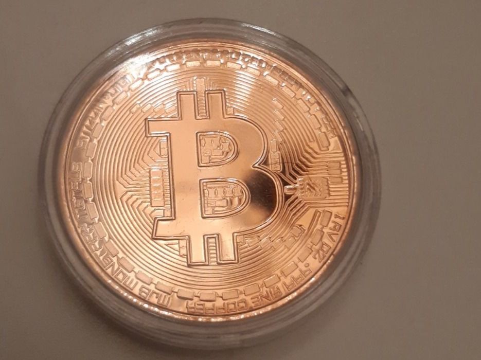 Pièce Bitcoin Couleur bronze - NEUF-Diamètre 4 cm-Avec boite | Kaufen ...