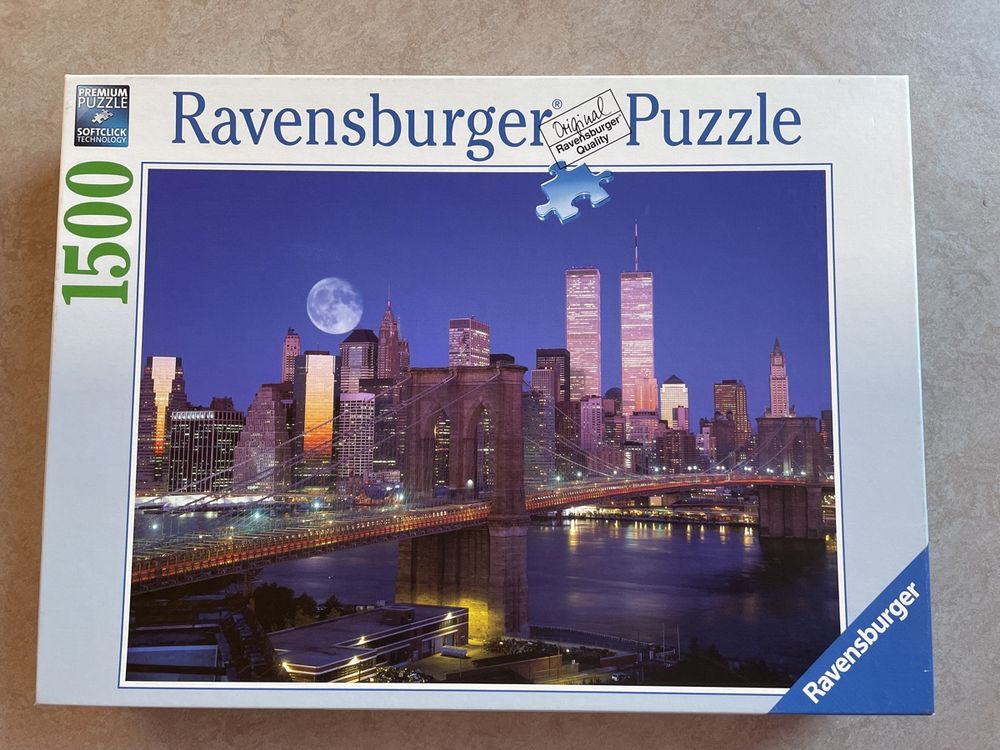 Ravensburger Puzzle 1500 Skyline vom Manhattan No. 16 306 9 (Neu ...