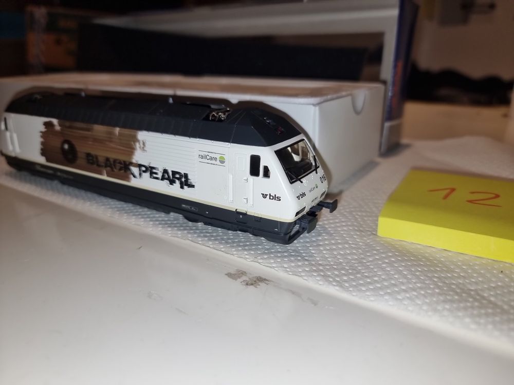 Roco 73277 Re 460 BLS BLACK PEARL - H0 DC digital mit Sound (Neu ...