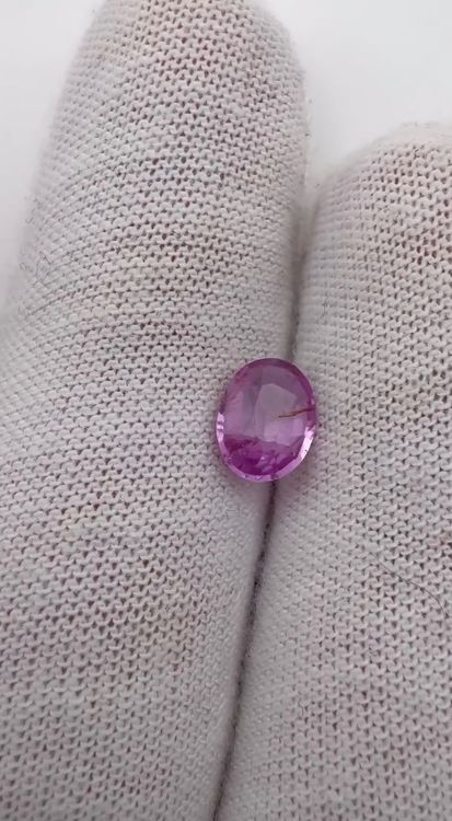 1.01 ct unbehandelter Saphir inkl. Zertifikat! Gold-Wert! 💎 (Neu (gemäss Beschreibung)) in ...