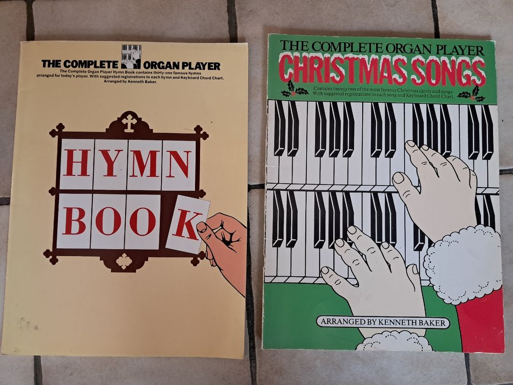 Hymn & Christmas Songs - Complete Organ Player Books (Gebraucht) in Les ...